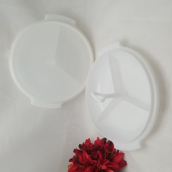 Tupperware | Kitchen | Tupperware Suzette Three Part Serving Bowls ...